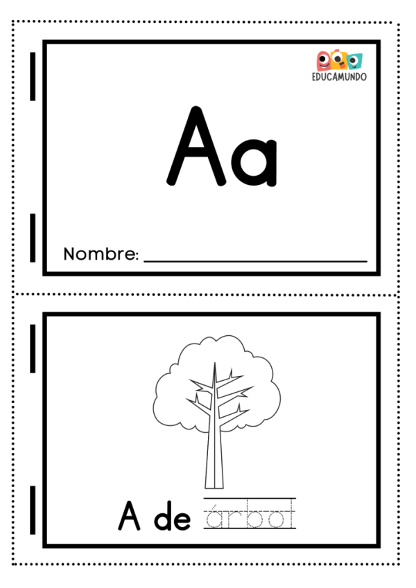 Dibujos con la letra a para colorear | EducaMundo