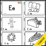 Dibujos con la letra E