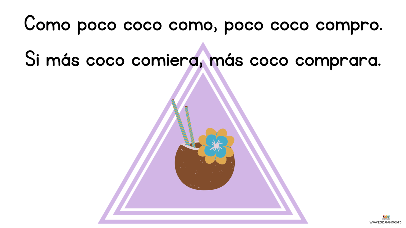 Trabalenguas para niños de preescolar