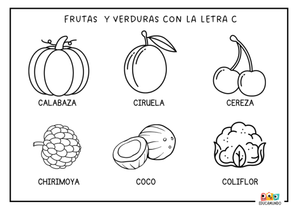 Dibujos con la letra C