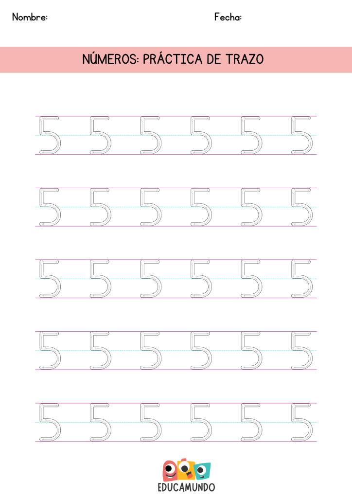 Trazo número 5 | EducaMundo