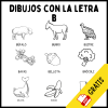 Dibujos con la letra B | EducaMundo