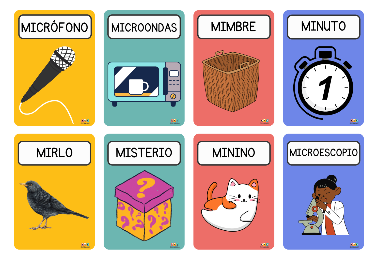 Palabras con Ma, Me, Mi, Mo y Mu | EducaMundo