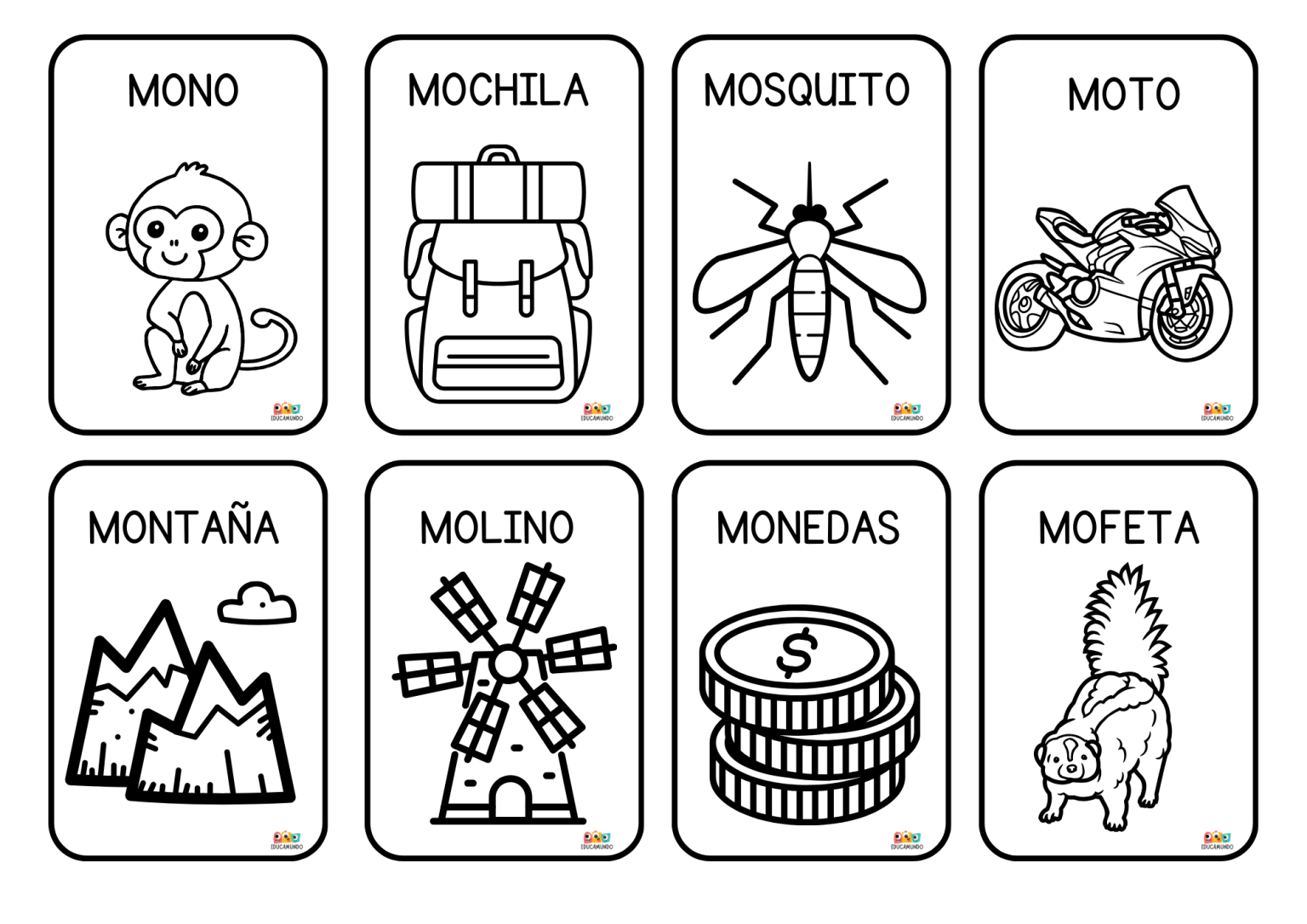 Palabras con Ma, Me, Mi, Mo y Mu | EducaMundo