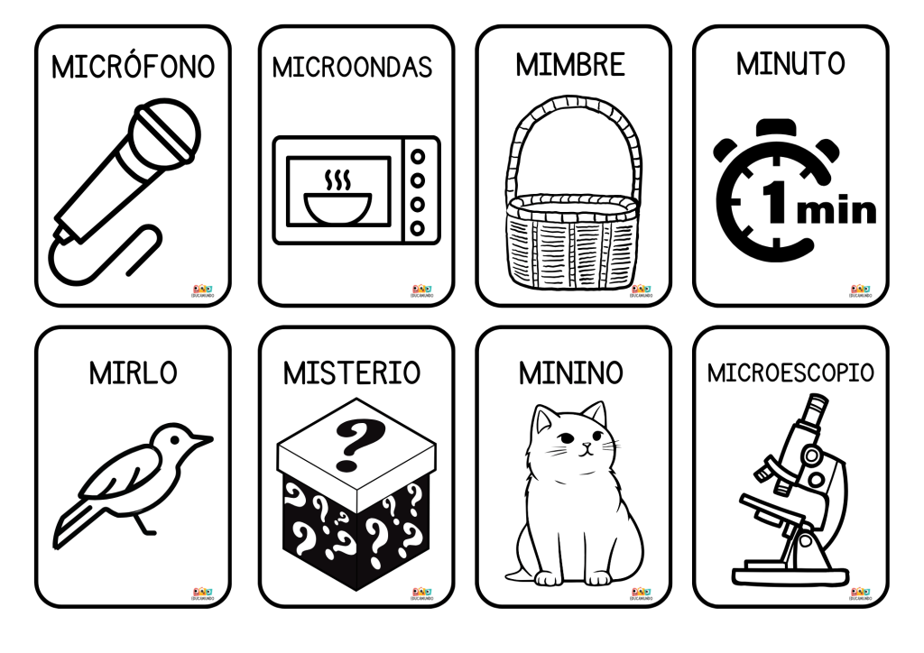 Palabras con Ma, Me, Mi, Mo y Mu | EducaMundo