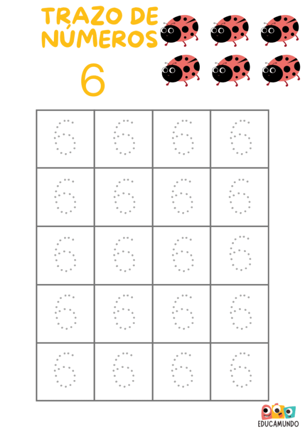 Trazo de numeros del 0 al 9 | EducaMundo