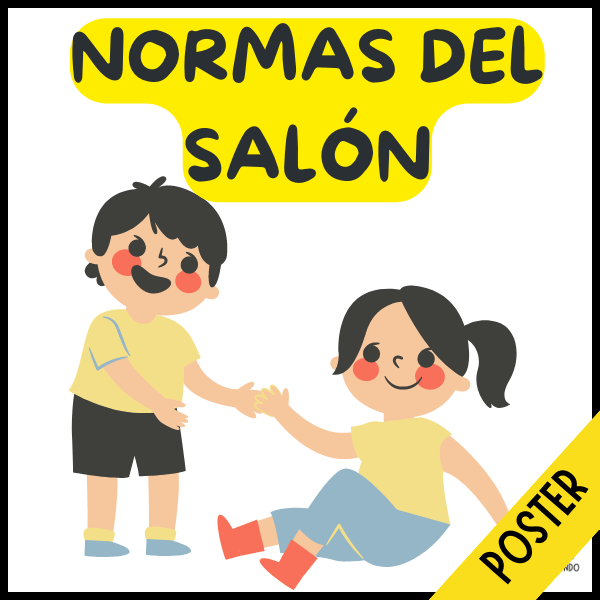 Reglas del salón: Con poster para decorar | EducaMundo