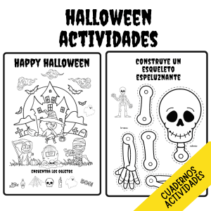 Hojas De Actividades De Halloween Para Jardín De Infantes