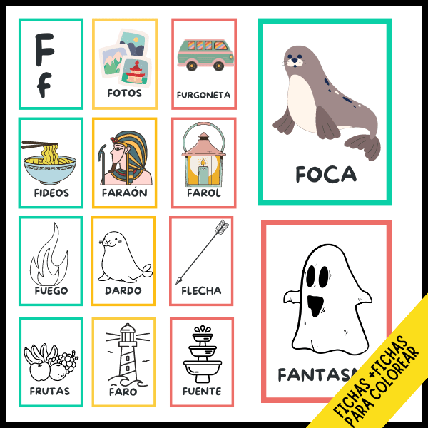 Palabras Con F Para Niños