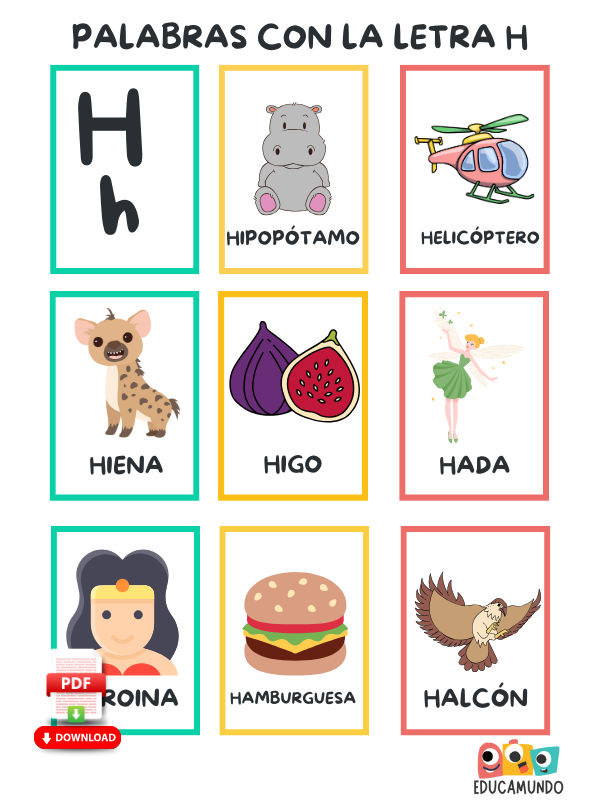 Palabras con la letra H | EducaMundo