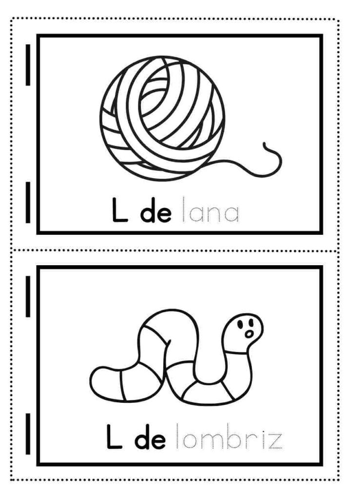 Dibujos con la letra L | EducaMundo