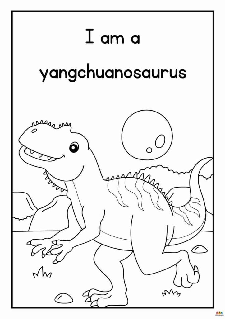 29 Dibujos de dinosaurios inglés - EducaMundo