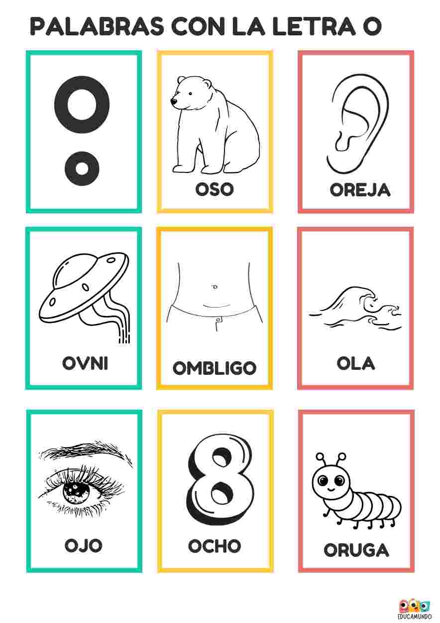 Palabras con la letra O - Veganolas