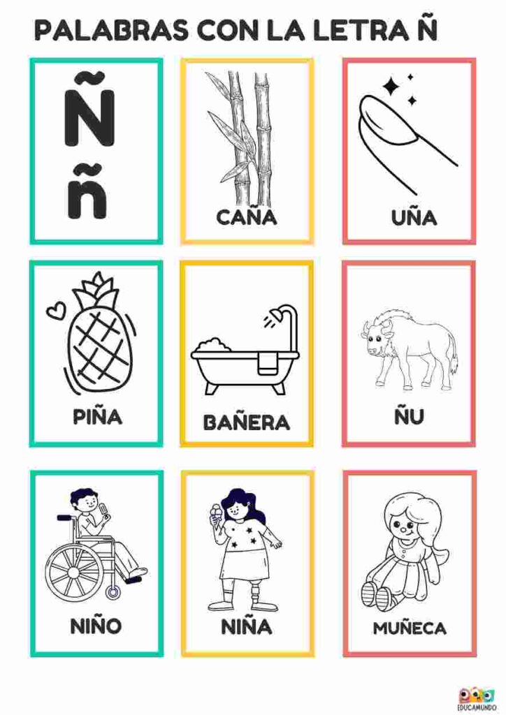 Palabras con la letra Ñ - EducaMundo