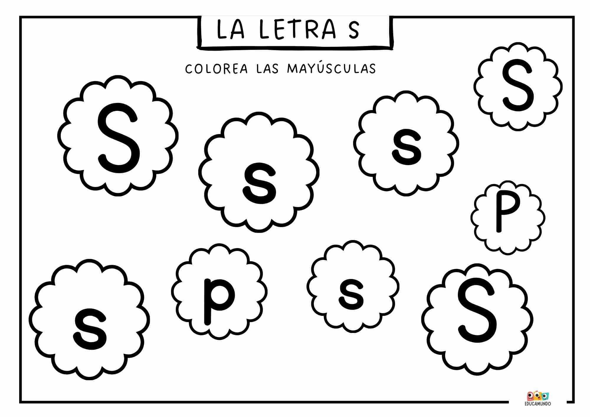 Trazo de la letra S - EducaMundo