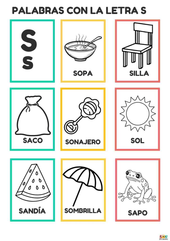 Palabras con la letra S - EducaMundo