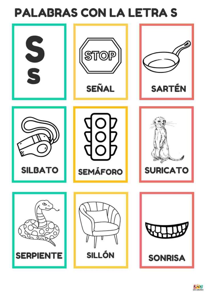 Palabras con la letra S - EducaMundo