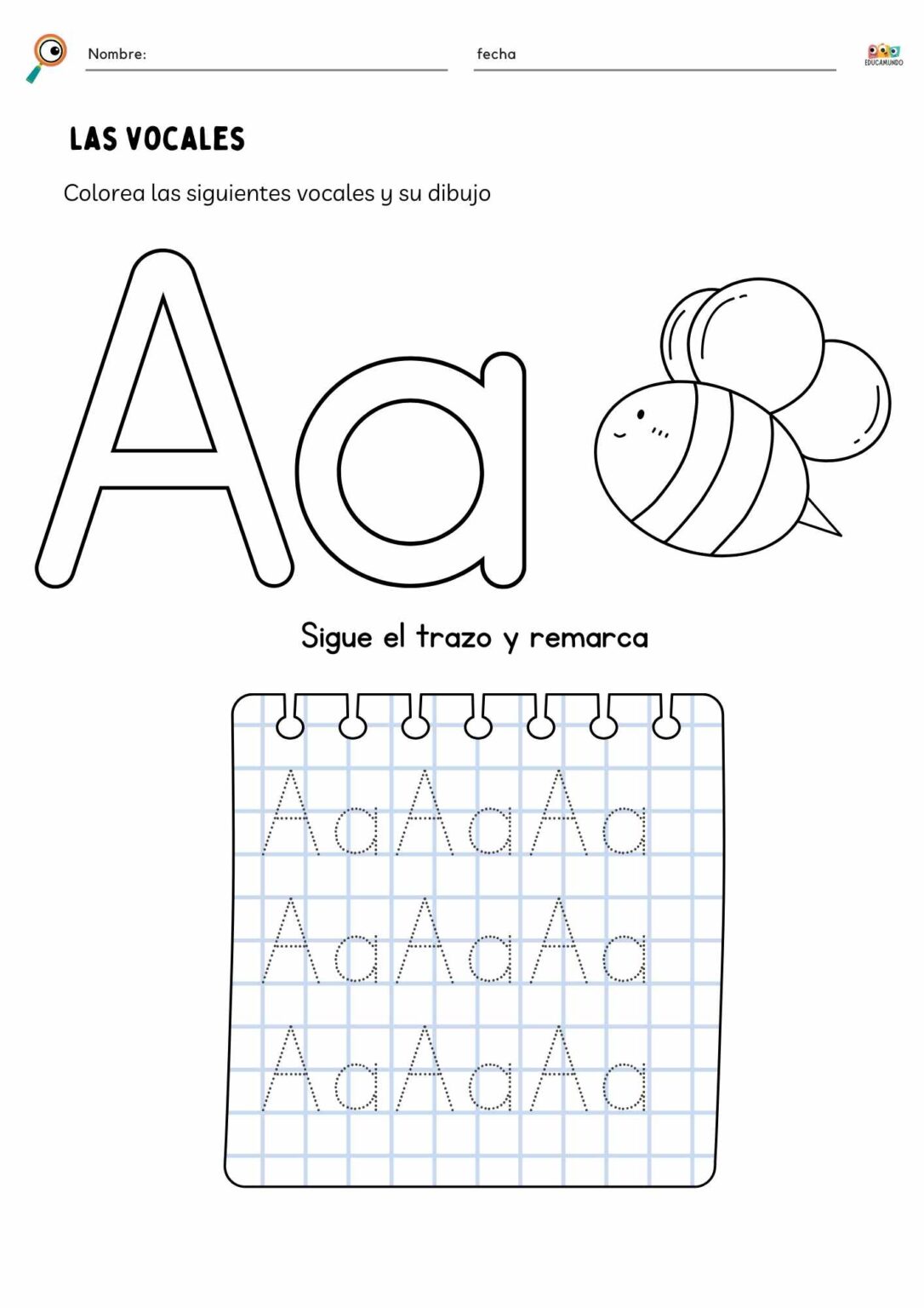 Ejercicios Para Reconocer Las Vocales Educamundo