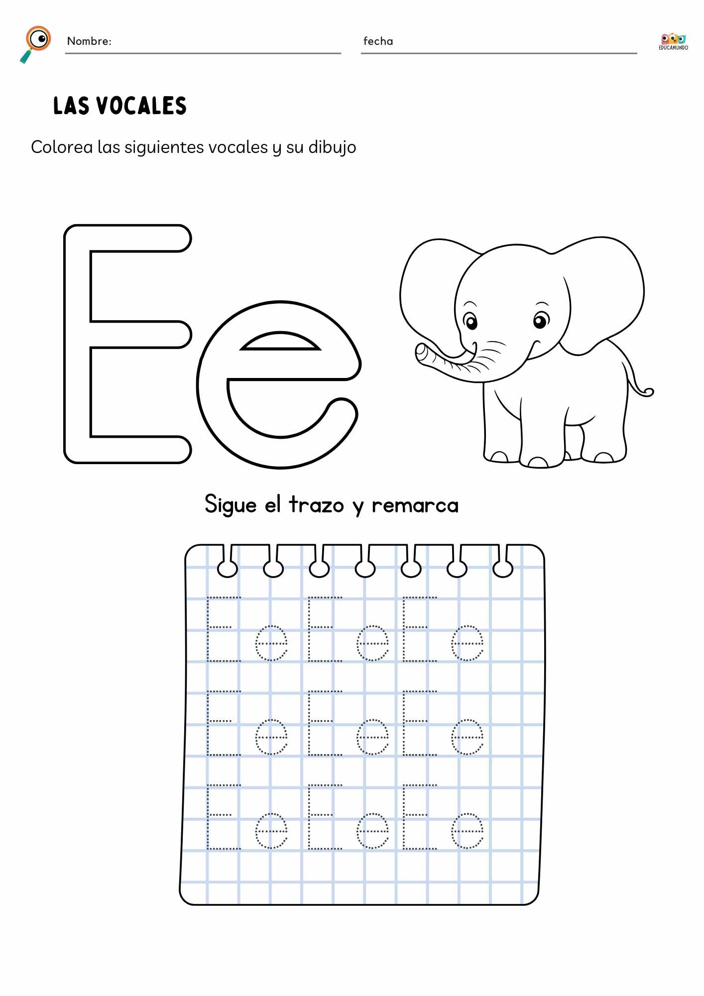 Ejercicios para reconocer las vocales - EducaMundo