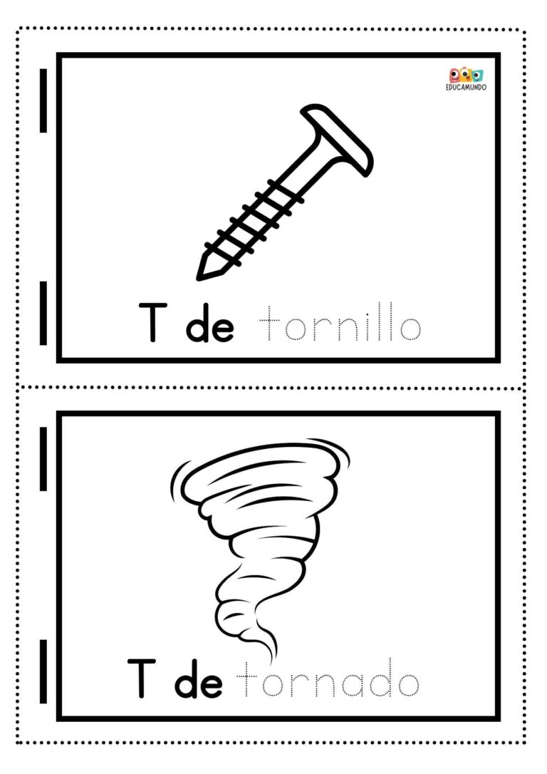 Dibujos con la Letra T - EducaMundo