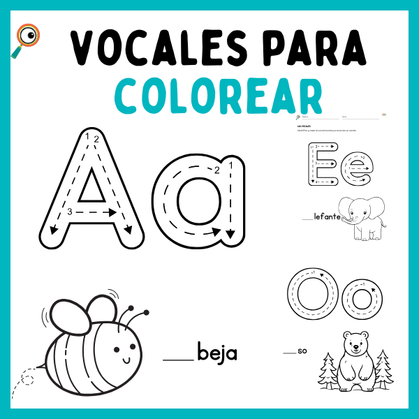 Ejercicios para reconocer las vocales - EducaMundo