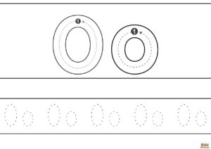Trazo de la Letra O | EducaMundo