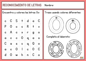 Trazo de la Letra O | EducaMundo