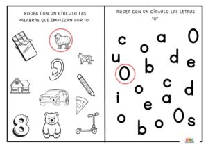Trazo de la Letra O | EducaMundo