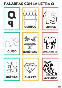Palabras con la letra Q | EducaMundo