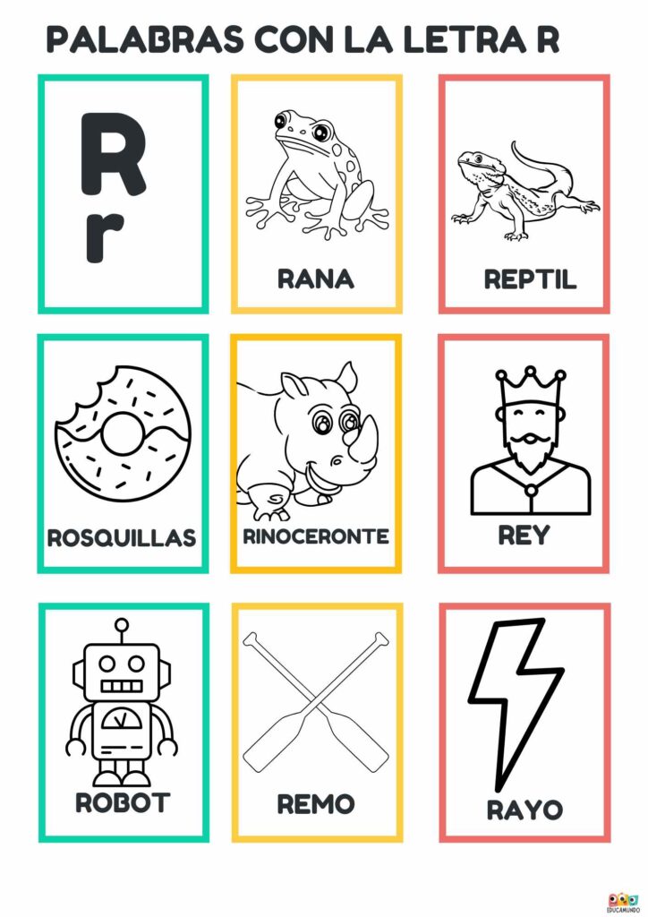Palabras con la Letra R - EducaMundo