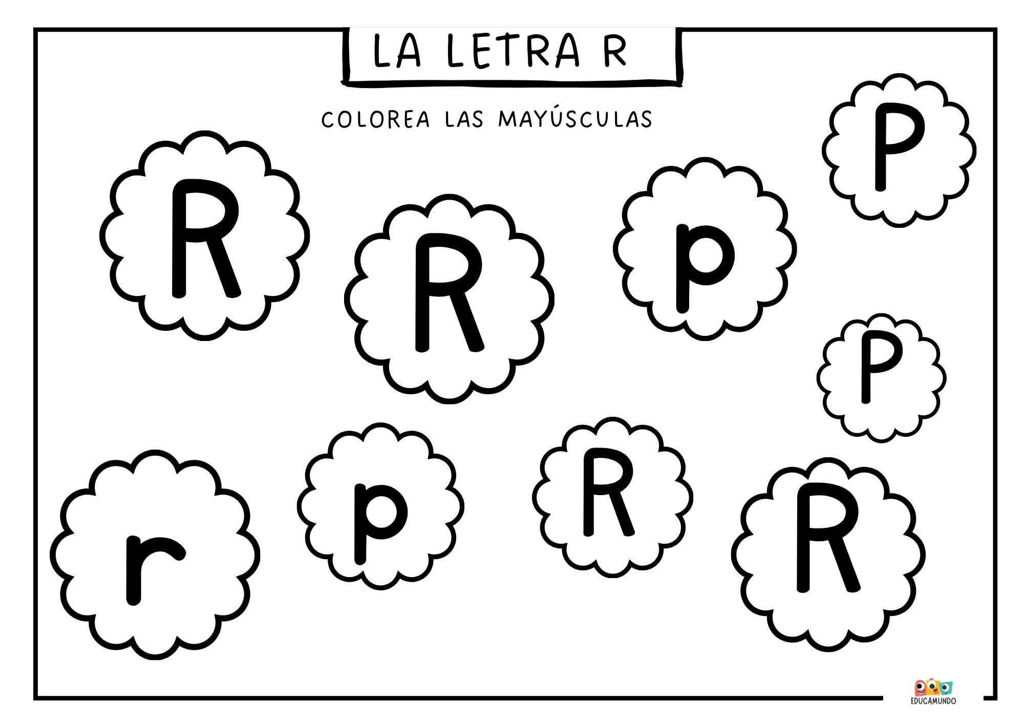 Trazo de la Letra R - EducaMundo