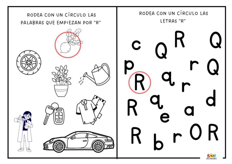 Trazo de la Letra R - EducaMundo