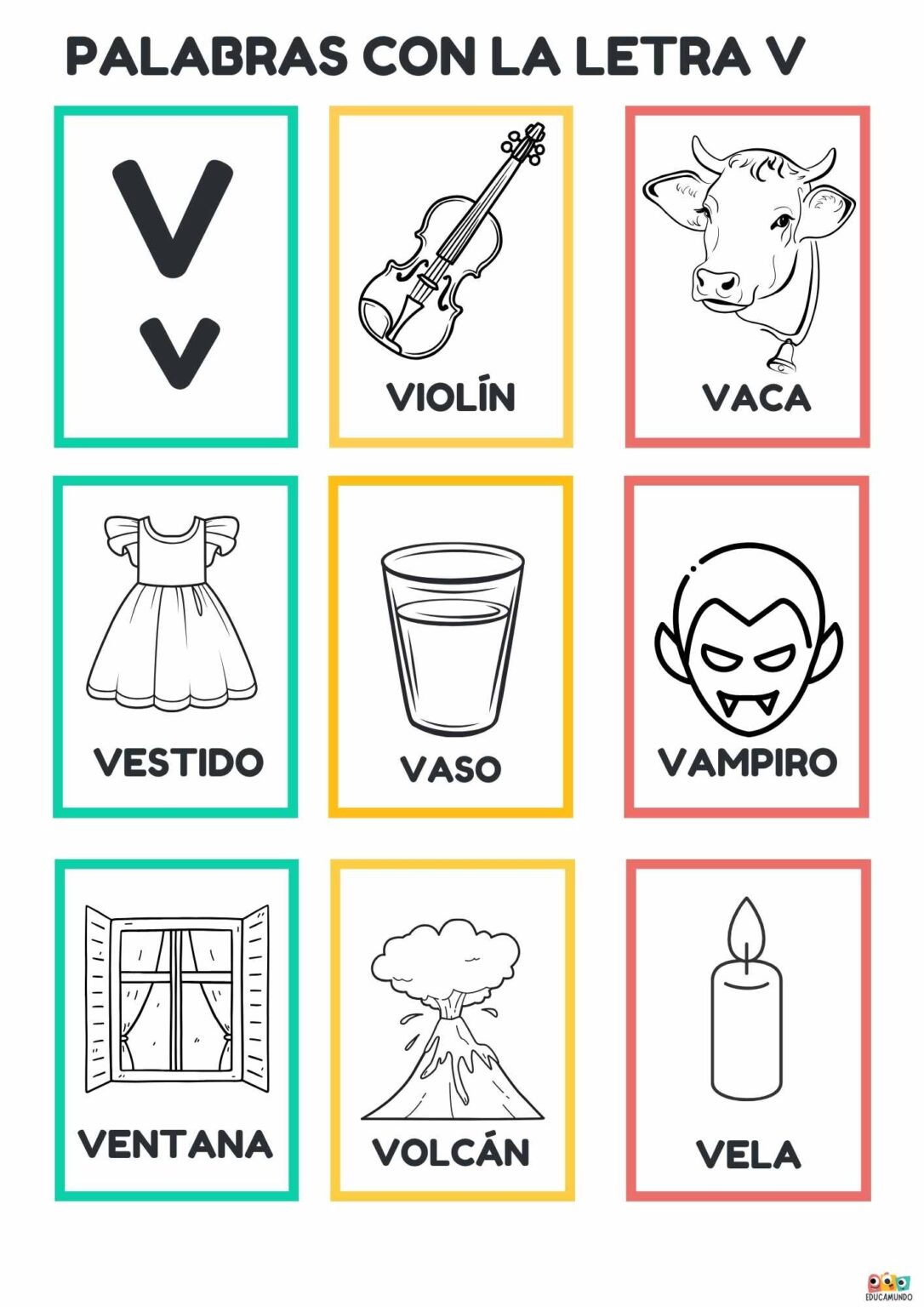 Palabras con la letra V - EducaMundo