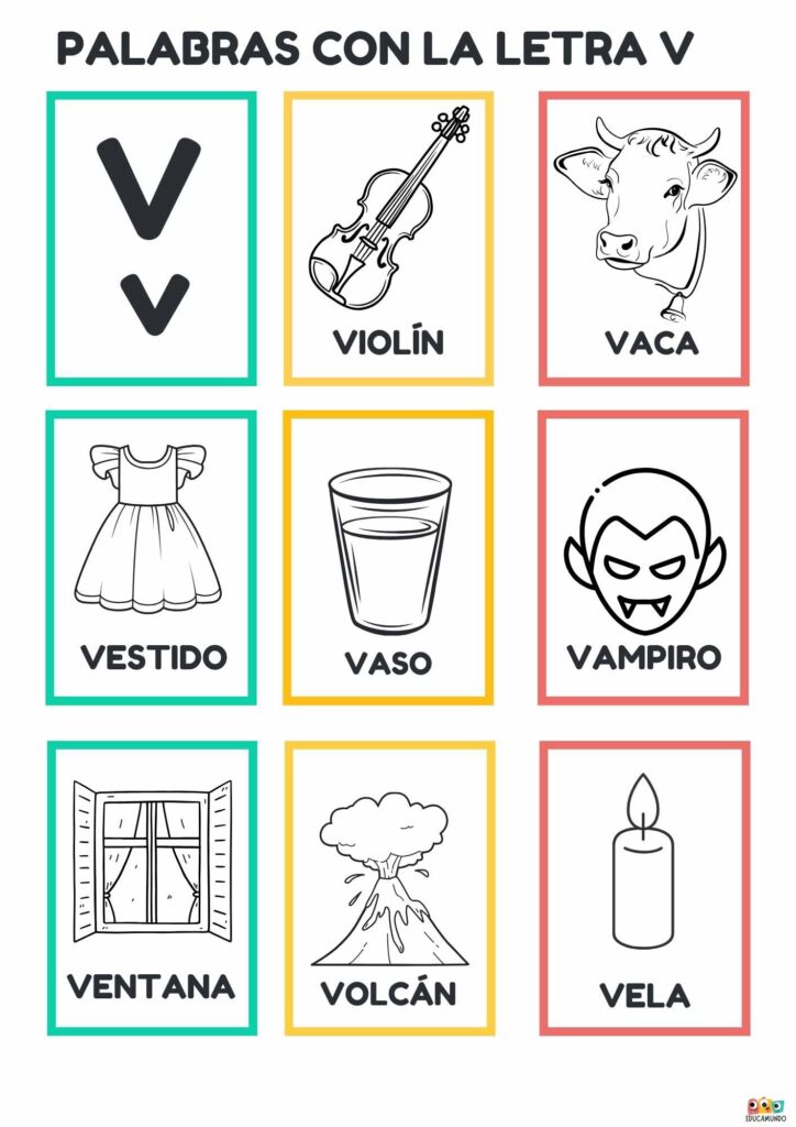 Palabras con la letra V - EducaMundo