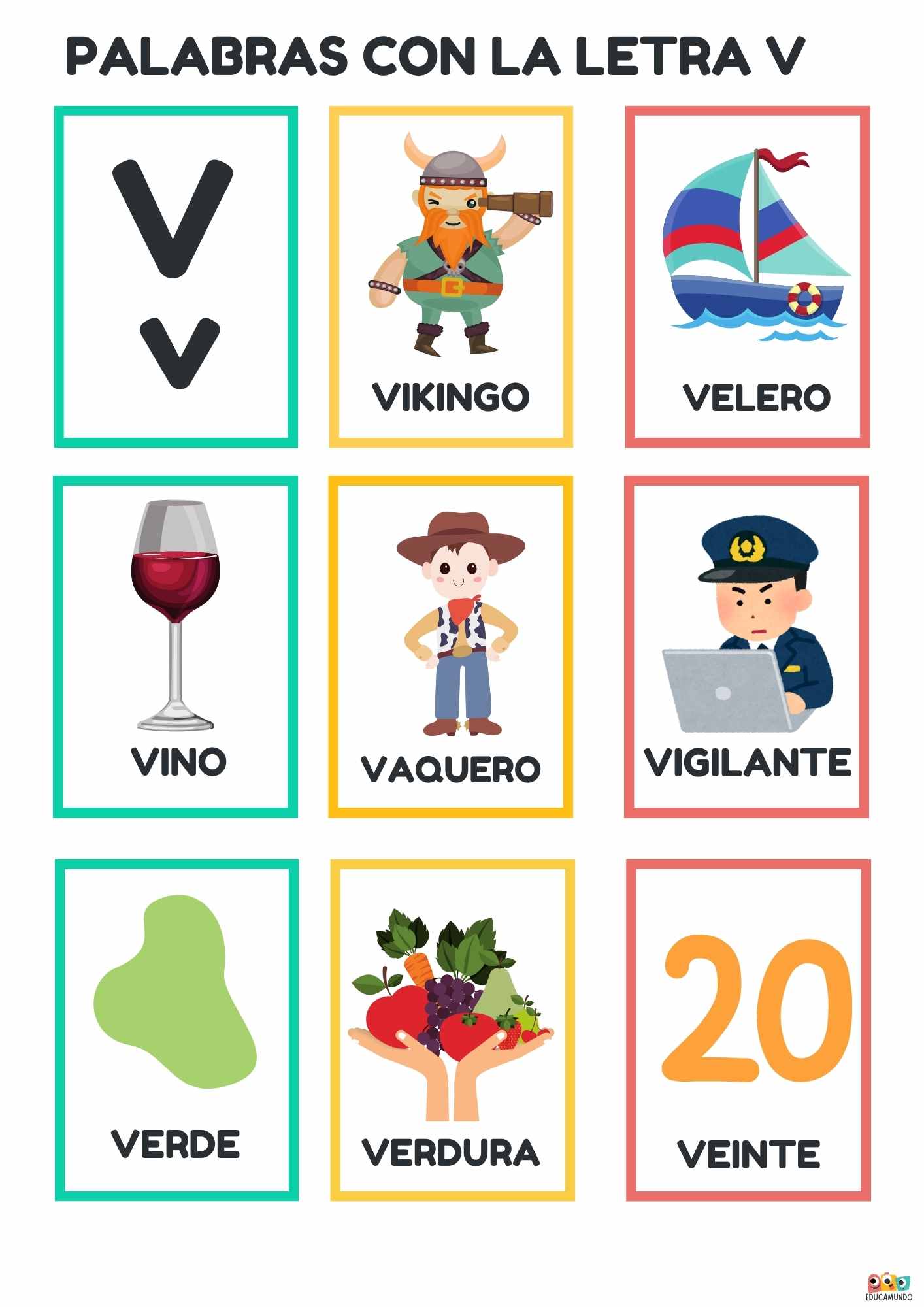 Palabras con la letra V - EducaMundo