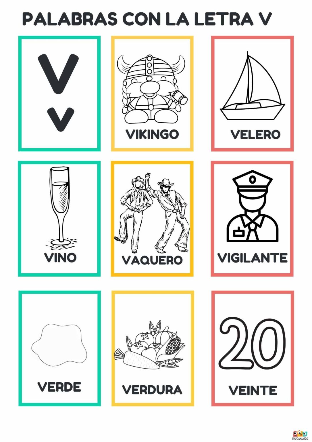 Palabras con la letra V - EducaMundo