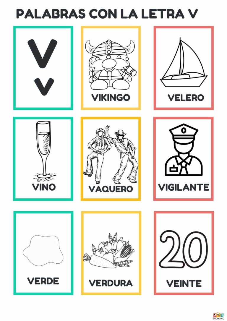 Palabras con la letra V - EducaMundo