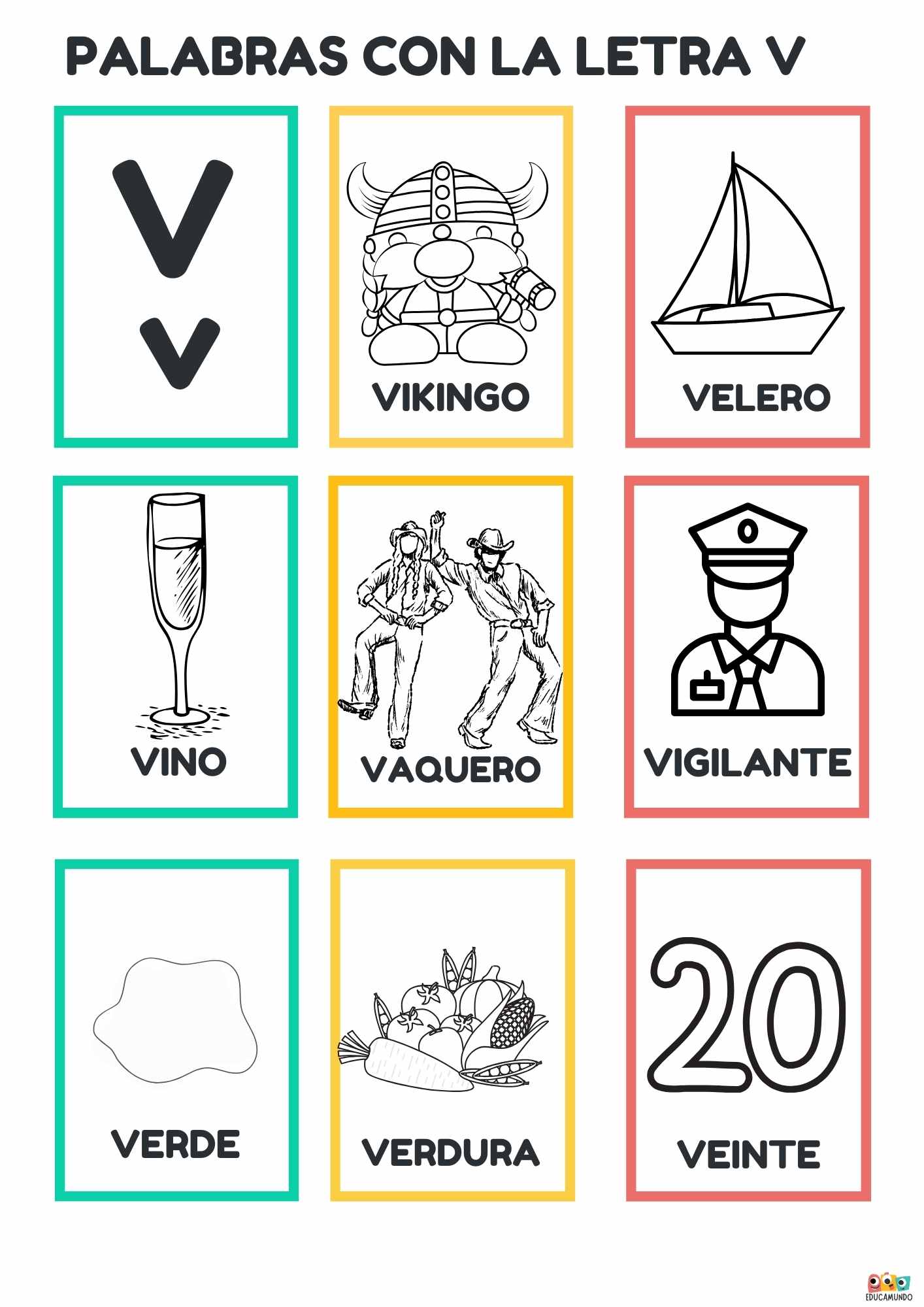 Palabras con la letra V - EducaMundo