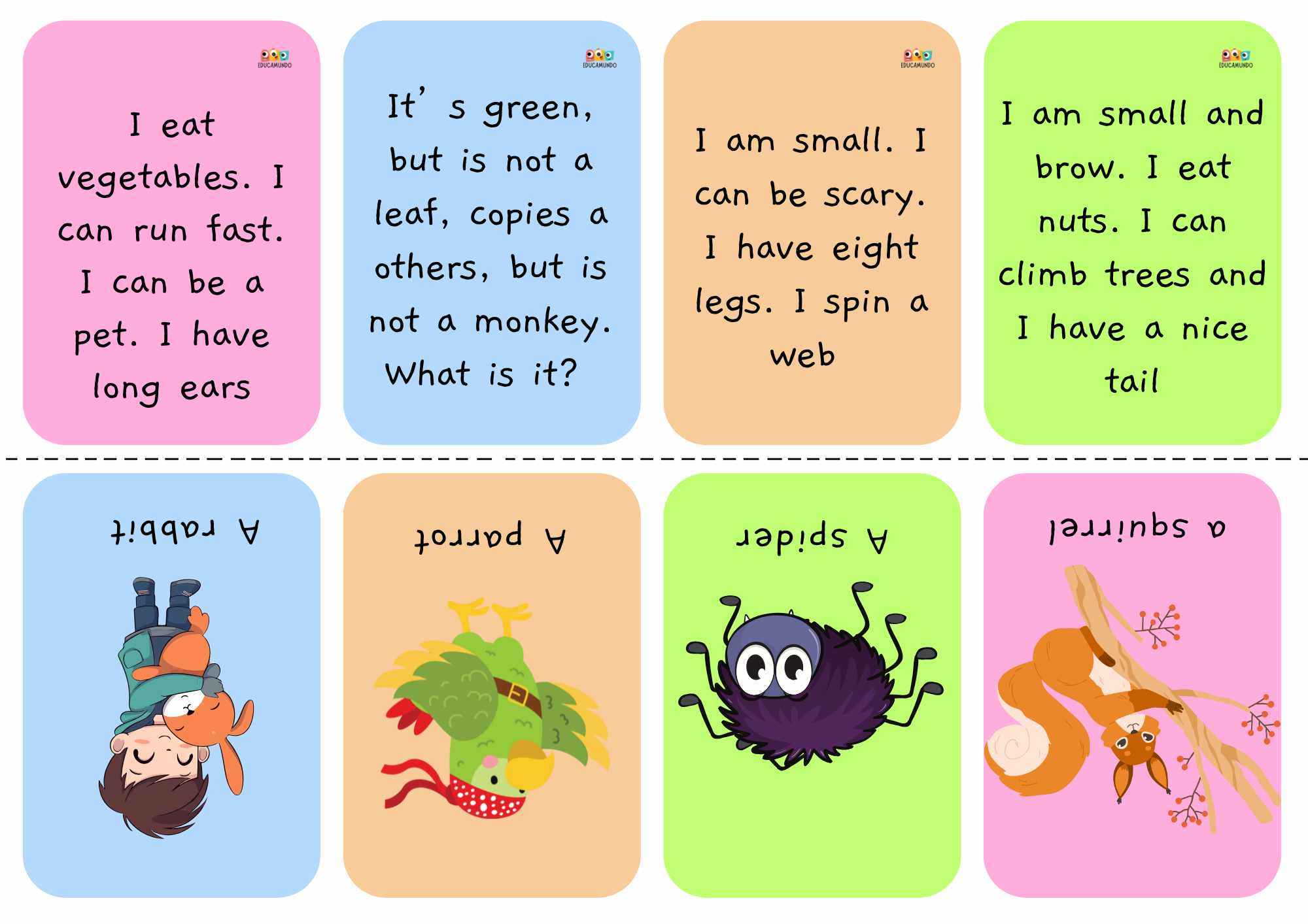 Adivinanzas de Animales en Inglés | EducaMundo
