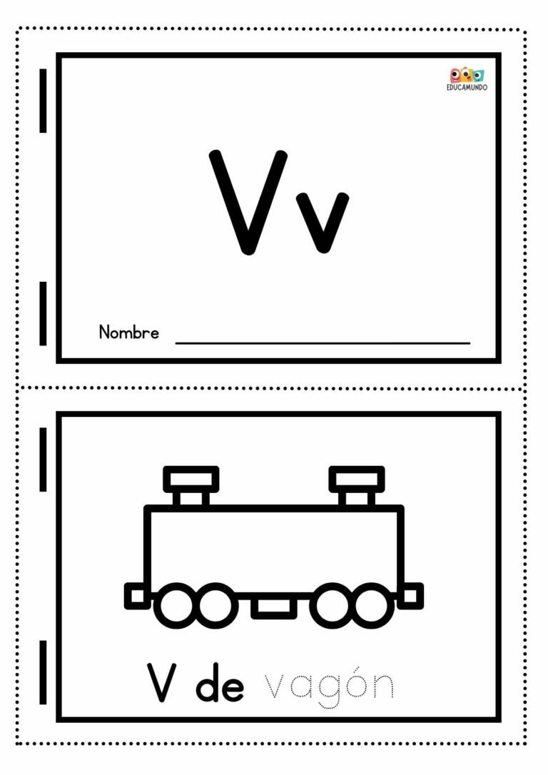 Dibujos con la letra V - Veganolas
