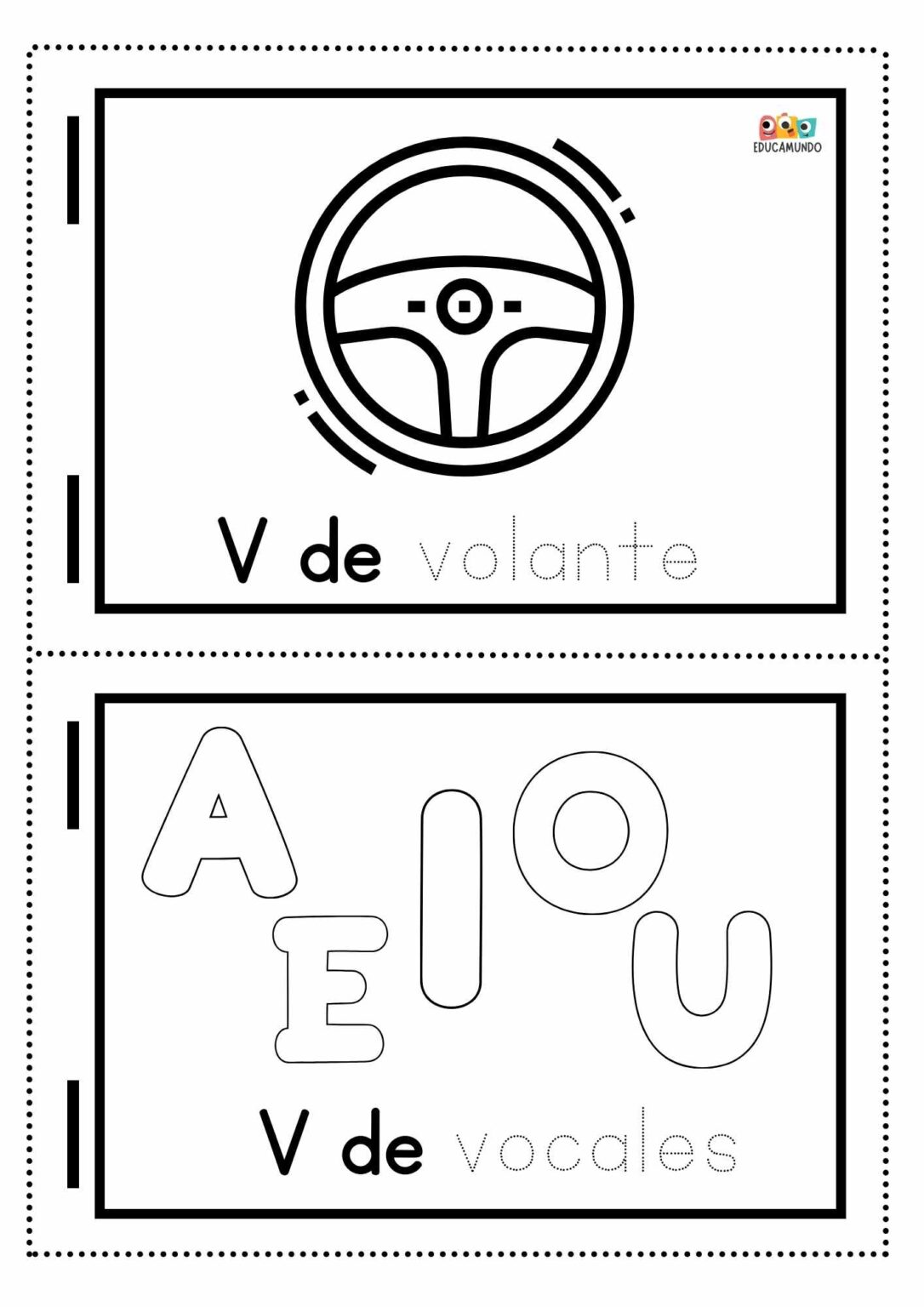 Dibujos con la letra V | EducaMundo