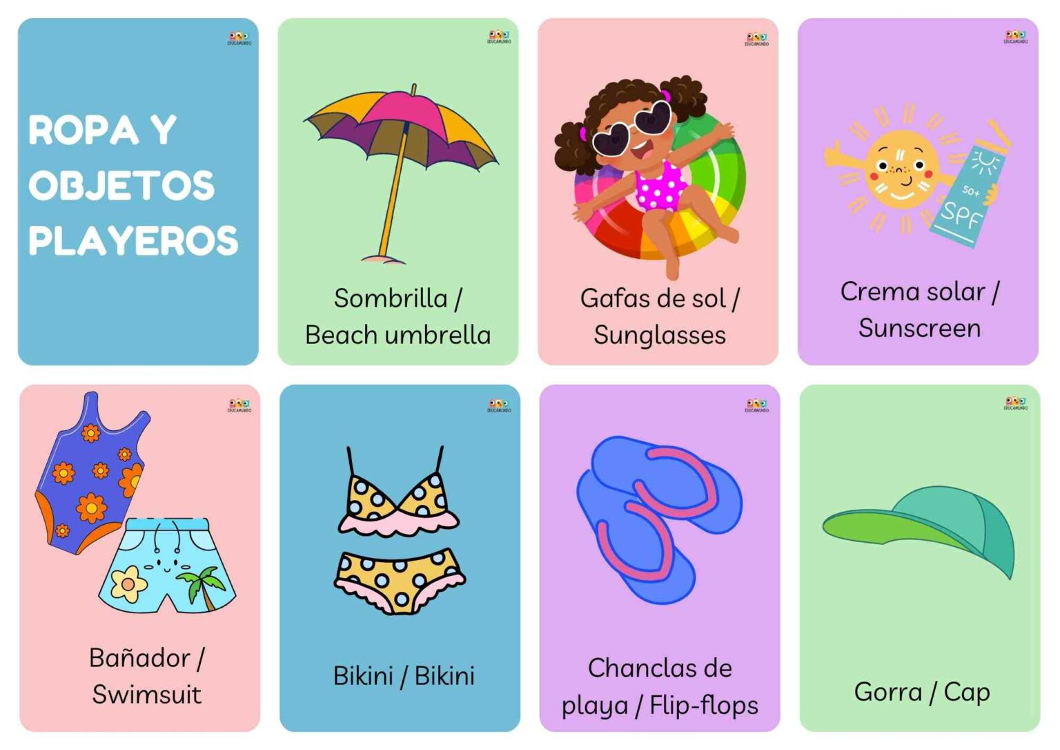 Vocabulario de playa en inglés | EducaMundo