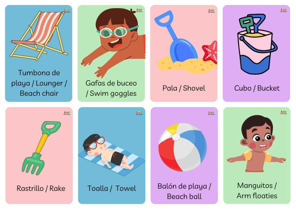 Vocabulario de playa en inglés | EducaMundo