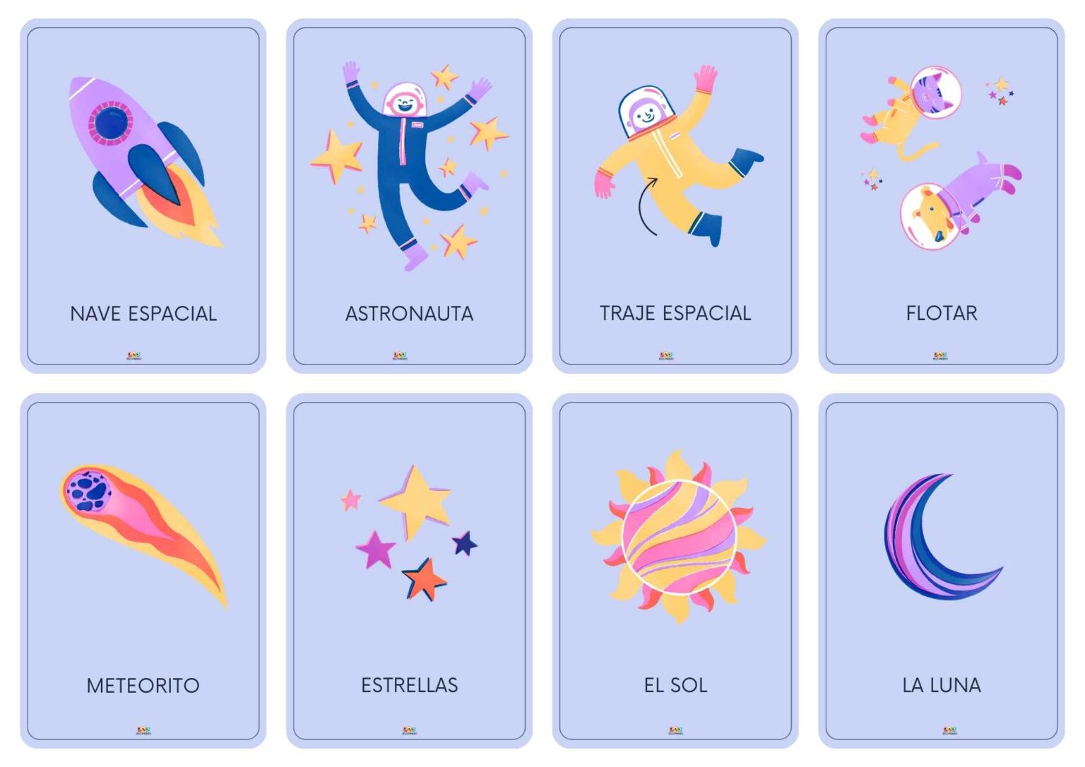 El Espacio para Niños – Vocabulario y Actividades | EducaMundo