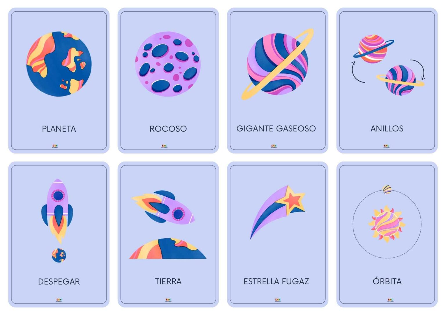 El Espacio para Niños – Vocabulario y Actividades | EducaMundo