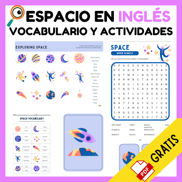 Lista De Vocabulario De Los Planetas Del Espacio Vocabularycom