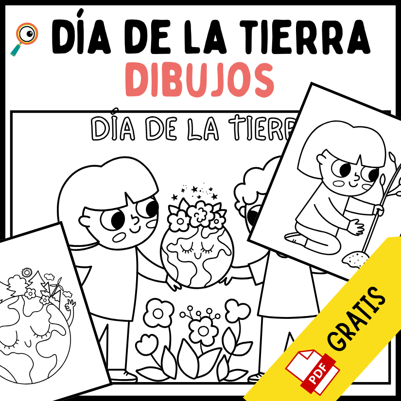 Página Para Colorear Del Día De La Tierra Hoja De Trabajo De
