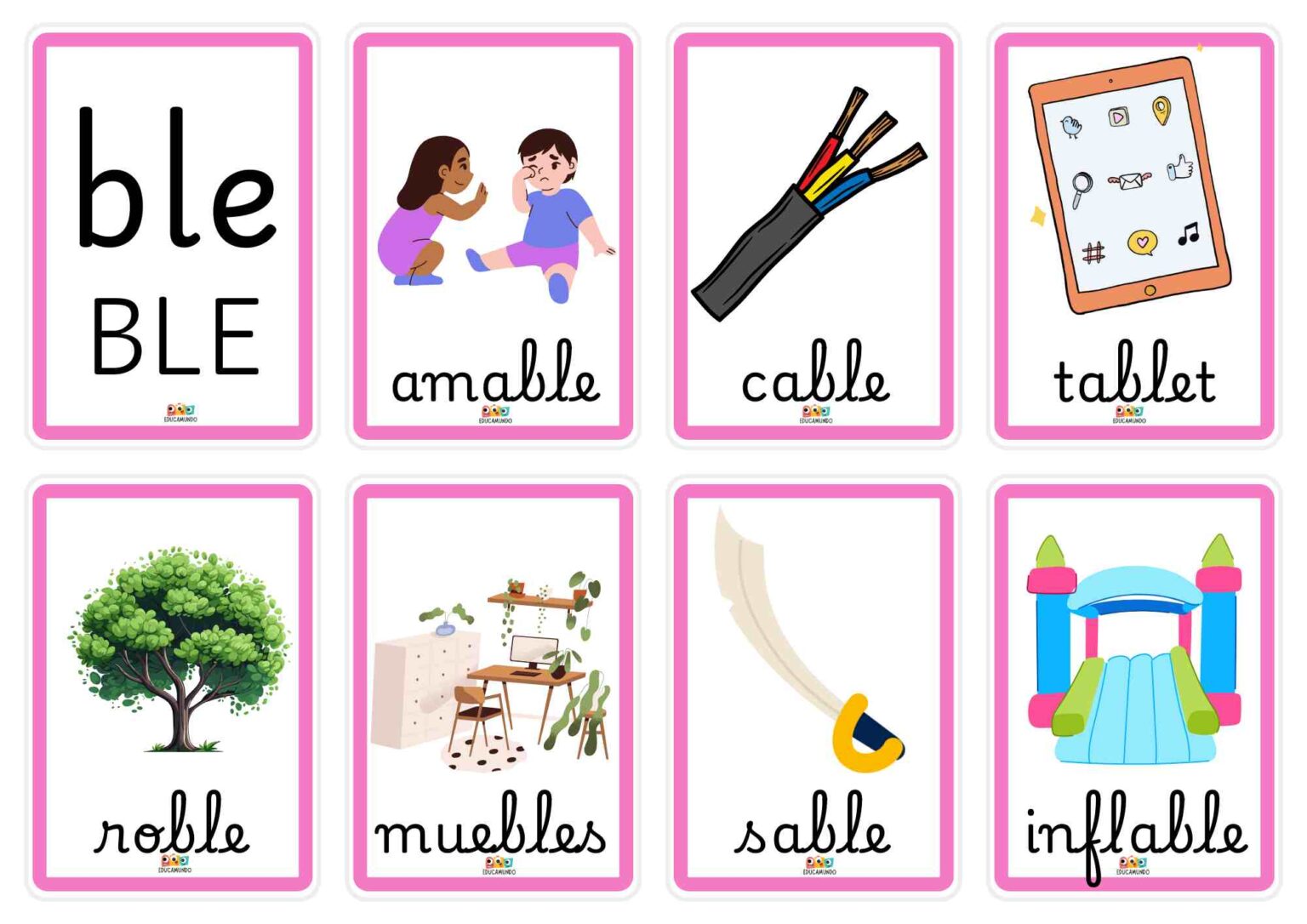 Palabras con BLE | EducaMundo