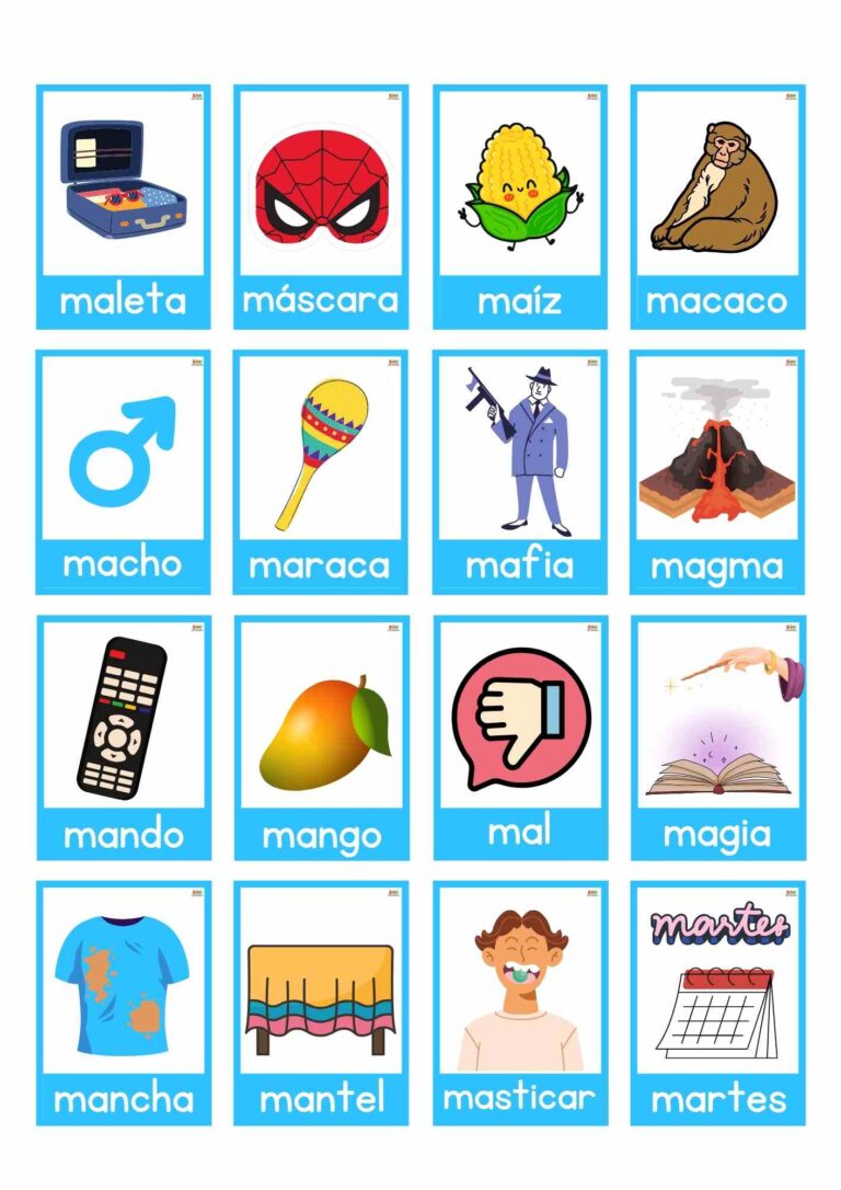 Palabras con Ma | EducaMundo