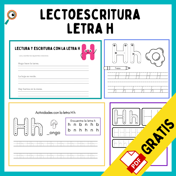 Ejercicio Interactivo De Lectoescritura Letra H Otosection